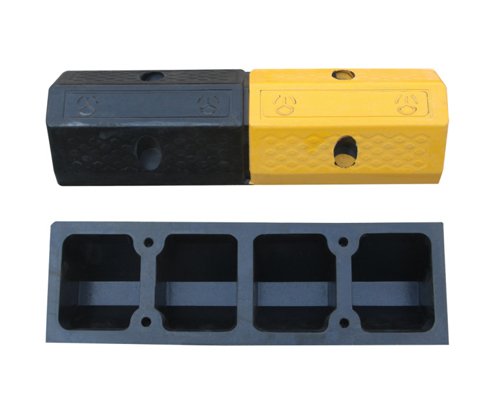 Factory Outdoor 485mm Road Rubber Car Parking Curb Stopper – Roadway ...