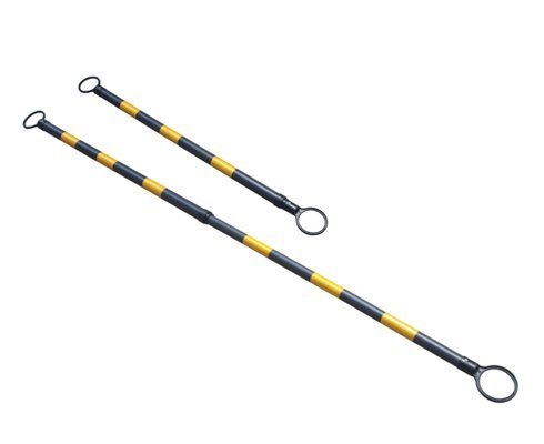 1250-2000mm Reflective PVC Red and White Retractable Cone Bars ...