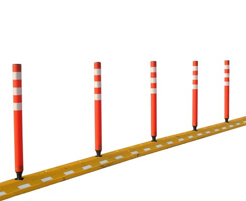 40 Inch 1000mm Rubber Base Road Vehicle Interstate Grade Curb System ...